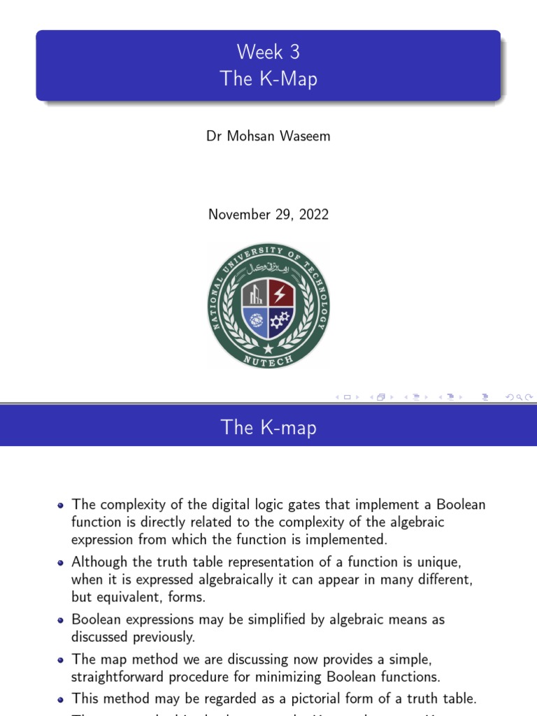 Week3 Lecture | PDF | Boolean Algebra | Teaching Mathematics