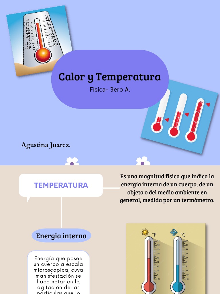 Calor y Temperatura - Fisica. | PDF | Temperatura | Calor