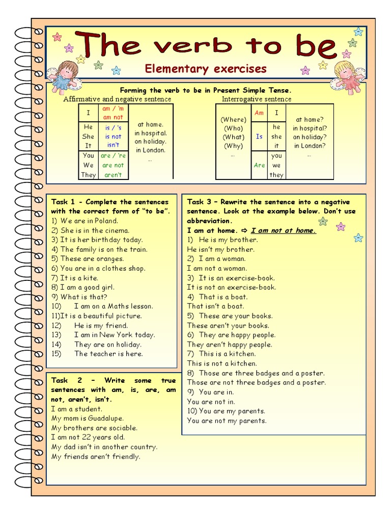 Verb To Be | PDF | Human Communication | Linguistic Typology
