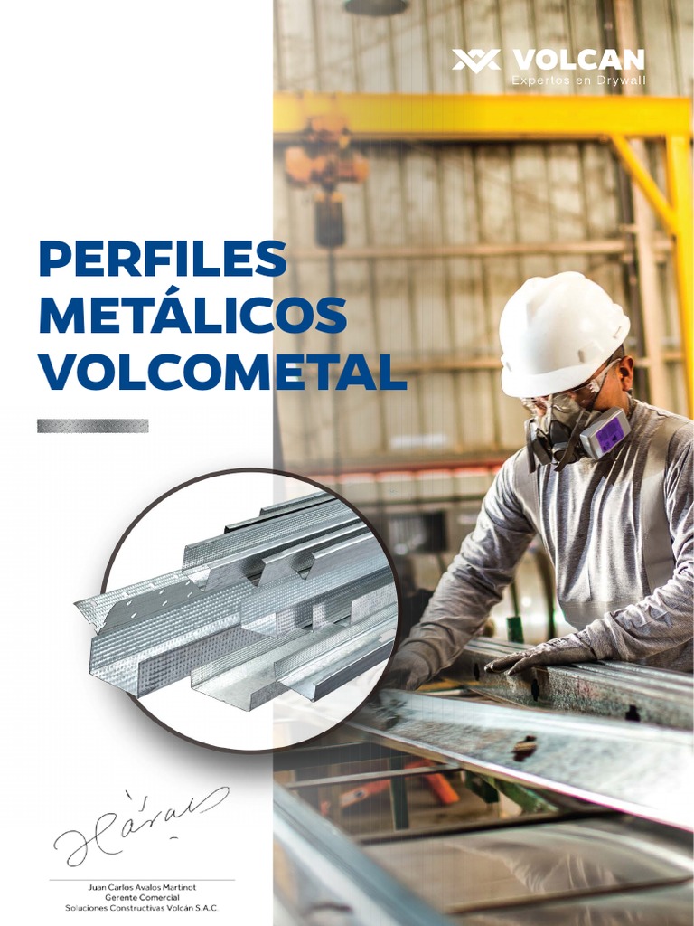 Volcometal FIRMA JCA 2021 | PDF | Ingeniería de Edificación | Materiales de construcción
