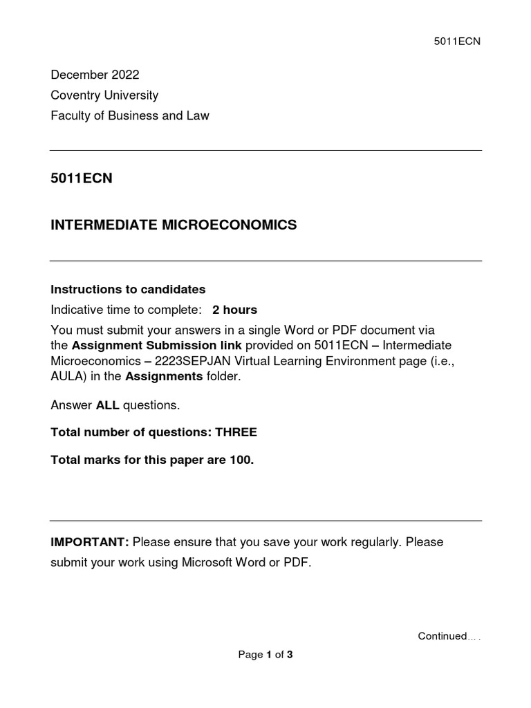 Intermediate Microeconomics | PDF | Auction | Economics
