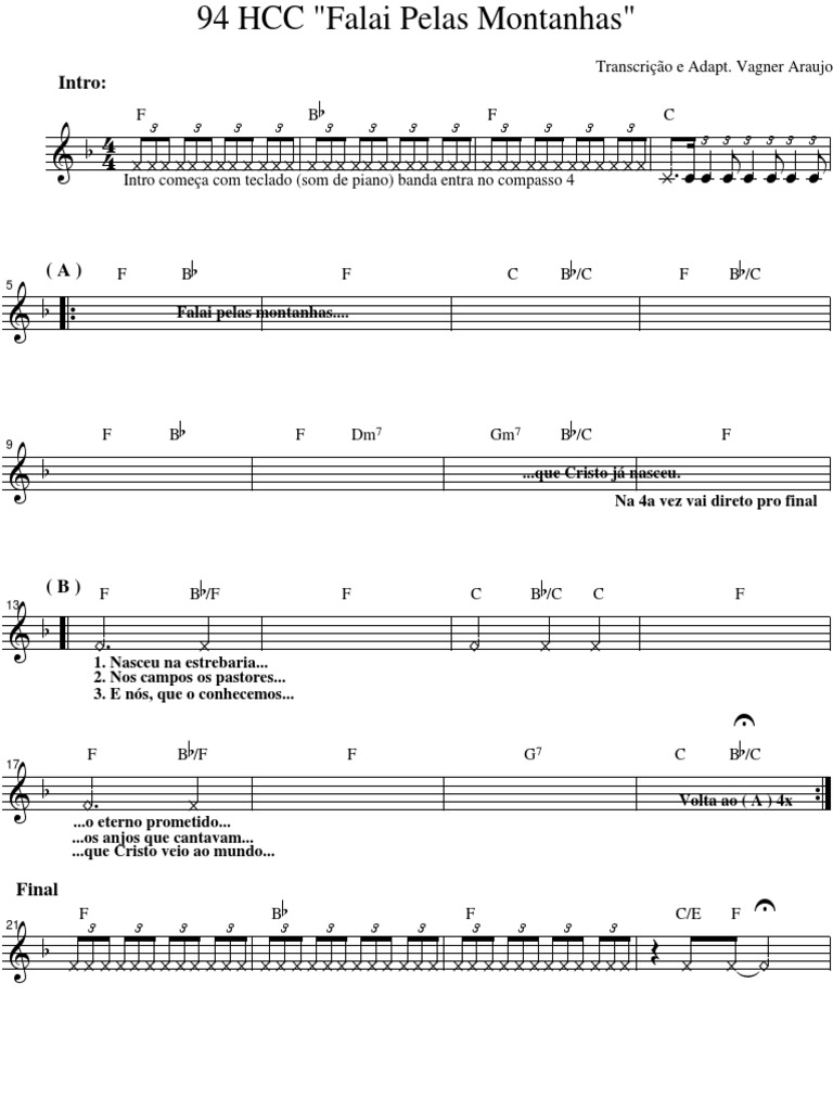 94 HCC - Falai Pelas Montanhas | PDF
