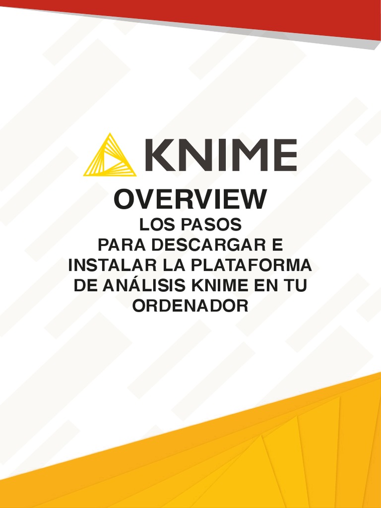 Guía para Descargar e Instalar KNIME | PDF