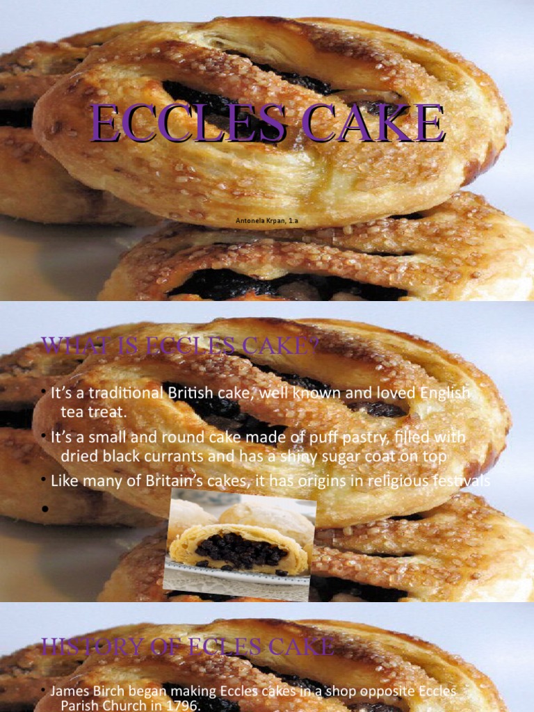 Eccles Cake | PDF | Cakes | Baking