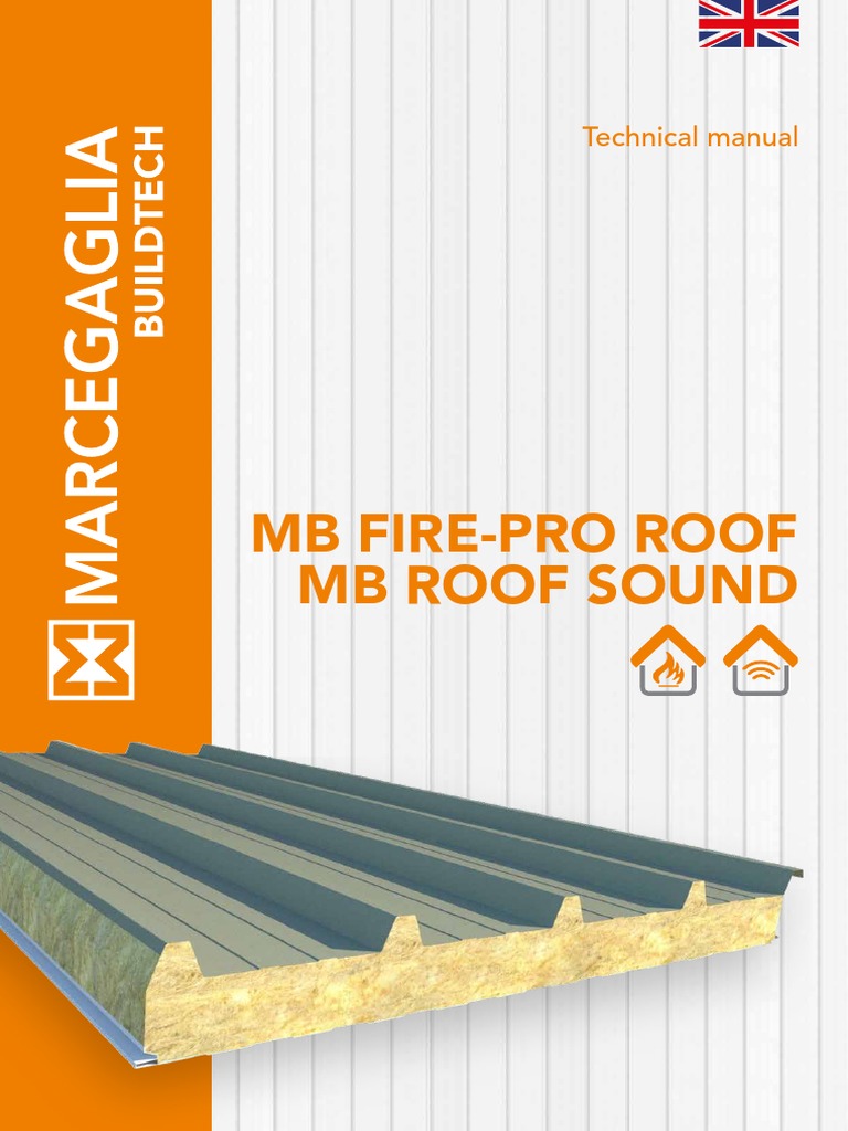 MB FIRE PRO ROOF MB ROOF SOUND - TECHNICAL MANUAL - March 2020 | PDF ...