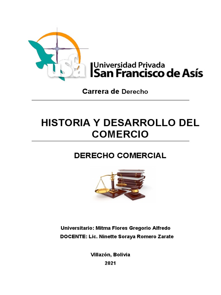Historia y Desarrollo Del Comercio | PDF | Comercio | Moneda