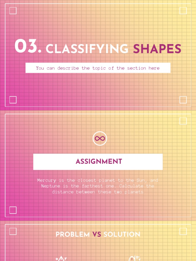 Geometry - Classifying Shapes | PDF