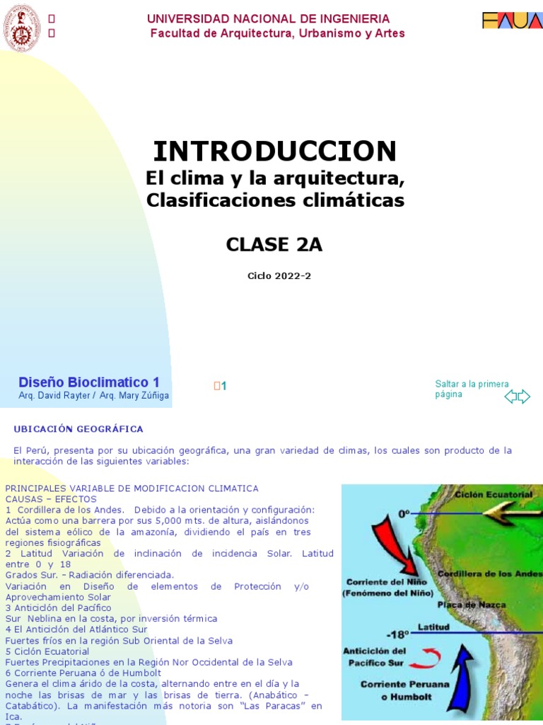 CLASE 2A Clasificaciones Climáticas | PDF | Clima | Desierto