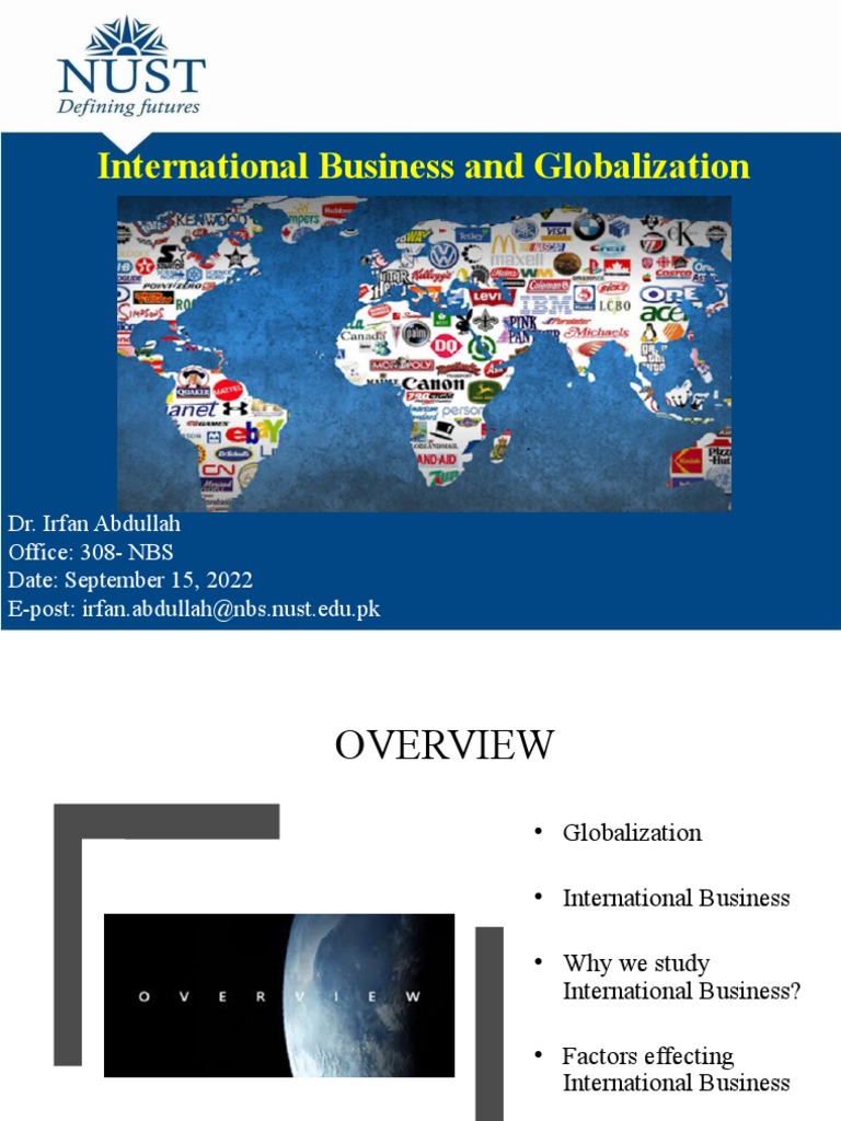 Lecture 2 - Globalization and International Business | PDF ...