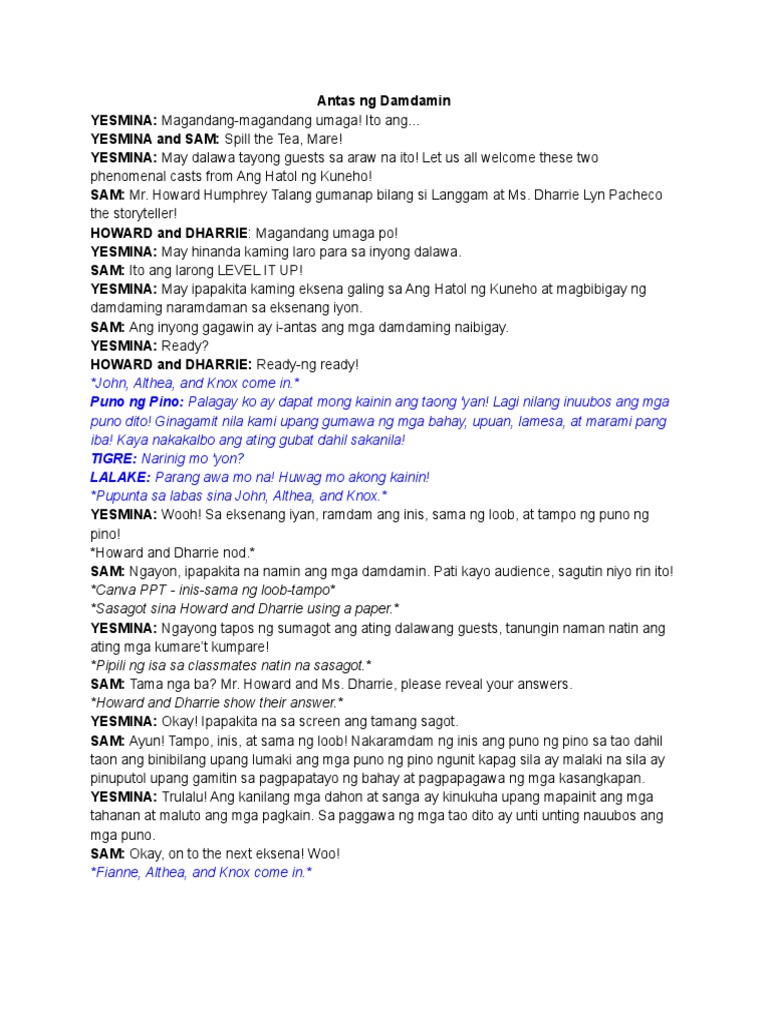 FILIPINO-SCRIPT | PDF