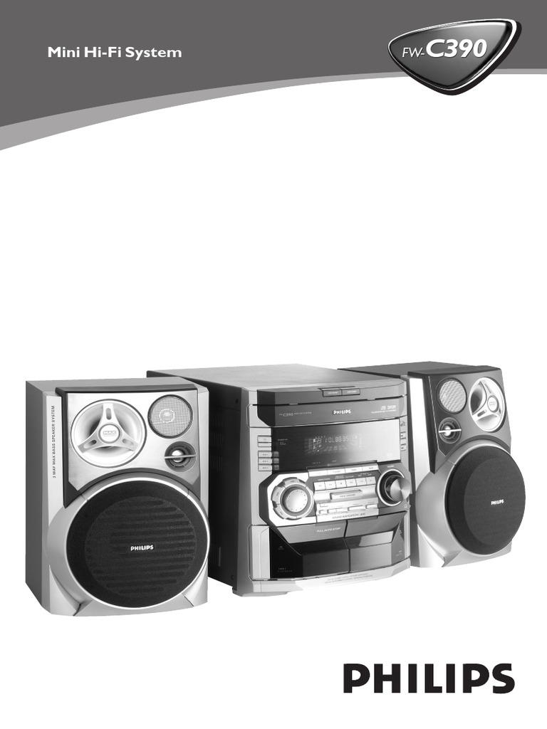 Mini Hi-Fi System FW-C390 | PDF