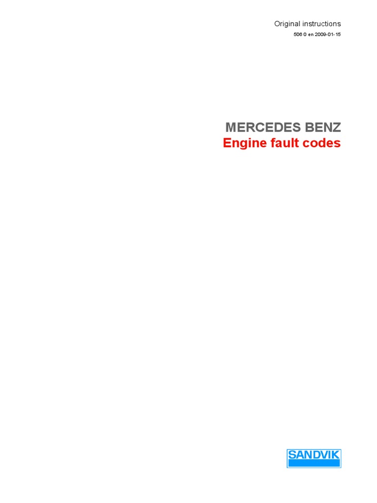 Fault Codes | PDF | Electrical Connector | Turbocharger