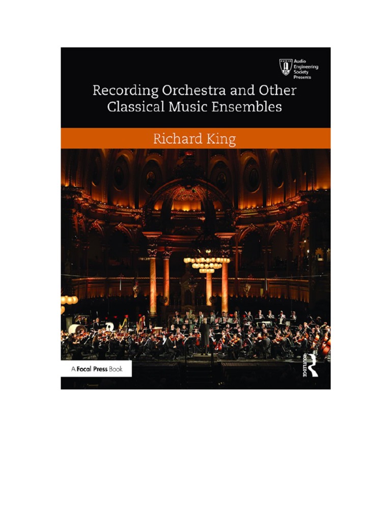 Recording Orchestra and Other Classical Music Ense | PDF | Orchestras ...