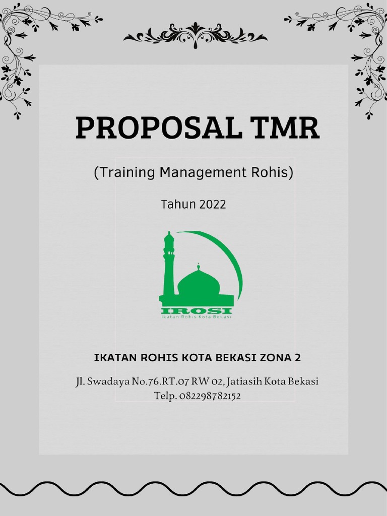 Proposal TMR Gabungan 2022 | PDF