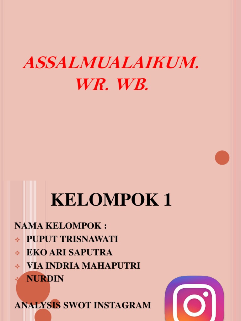 Analisis Swot Pada Instagram | PDF | Bisnis