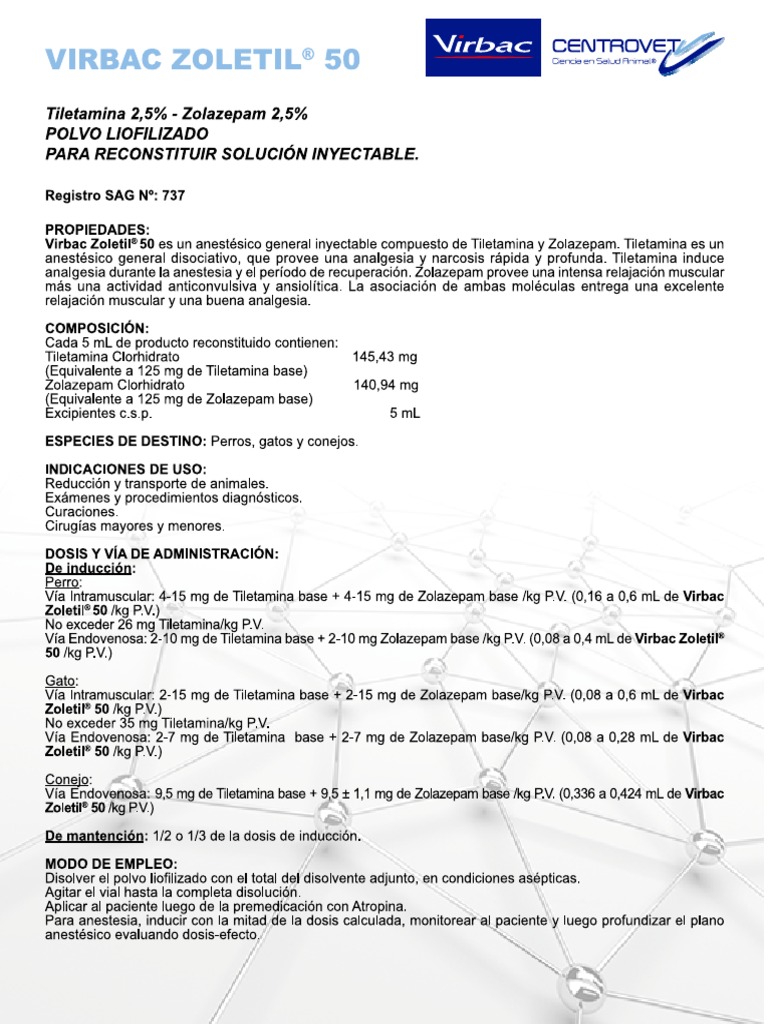 Virbac Zoletil | PDF