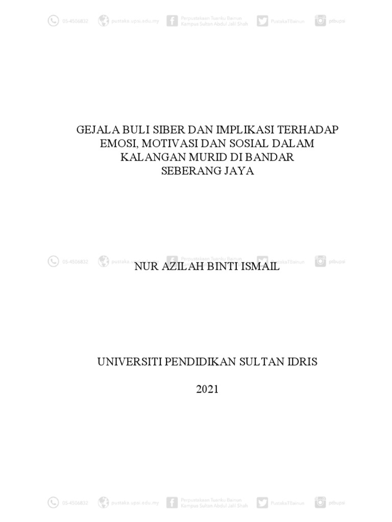 Ciber Buli | PDF