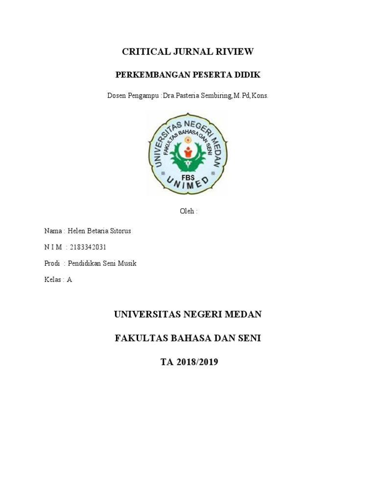 CJR PPD Helen | PDF | Pengembangan Diri