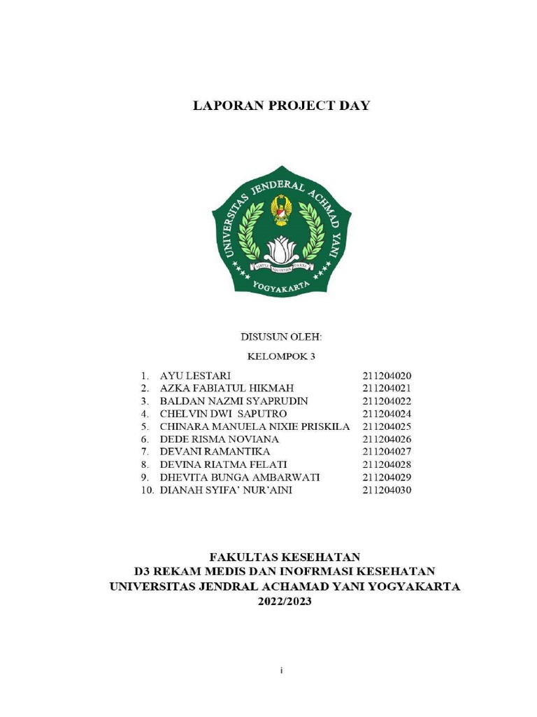 Laporan Project | PDF