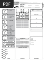 Apocalypse World Character Sheet Template | PDF