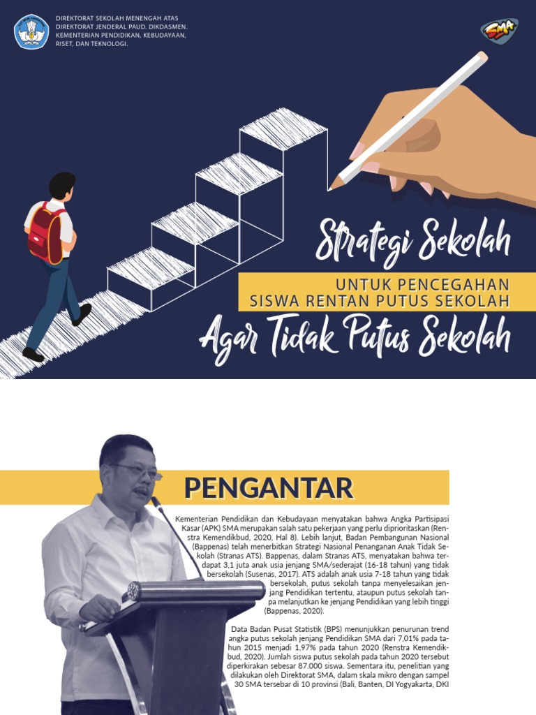 Upaya Pencegahan Putus Sekolah | PDF | Ilmu Sosial | Kesehatan Holistik