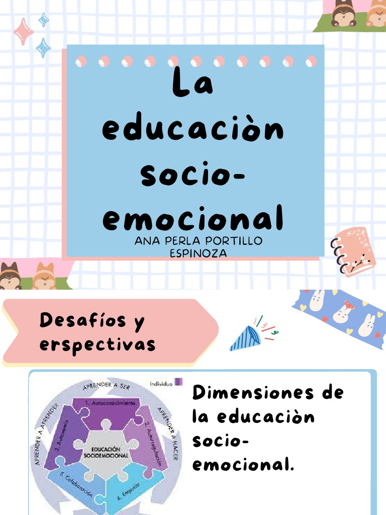 Educacion Socio Emocional | PDF | Las emociones | Autoestima