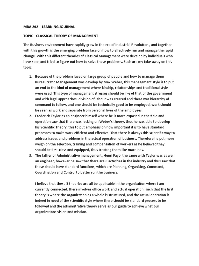 Learning Journal - Module 1 | PDF | Behavioural Sciences | Science