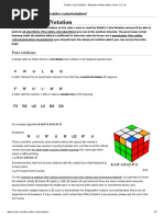 Rubik's Cube Patterns | PDF | Polytopes | Puzzles