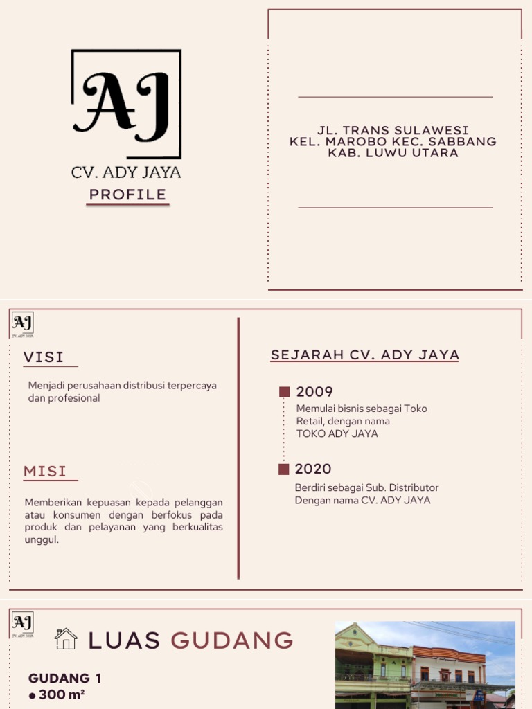 Profil CV Ady Jaya | PDF