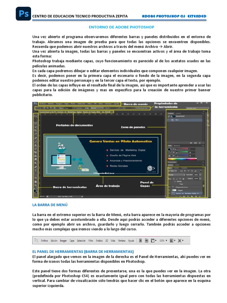 Adobe Photoshop 002 | PDF | Ventana (informática) | Adobe Photoshop
