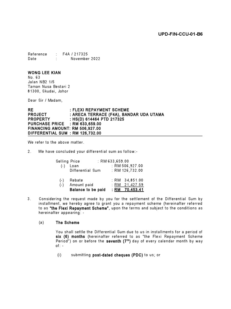 Flexi Letter 217325 | PDF | Banks | Business