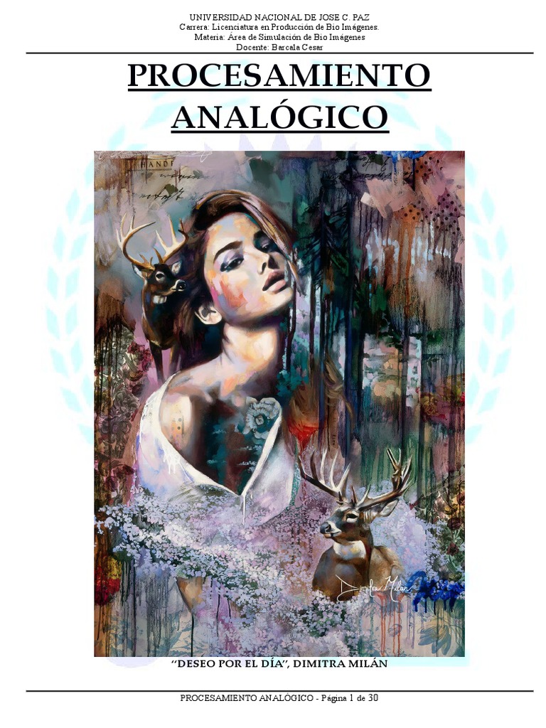 Unpaz Procesamiento Analogico | PDF | Redox | Agua