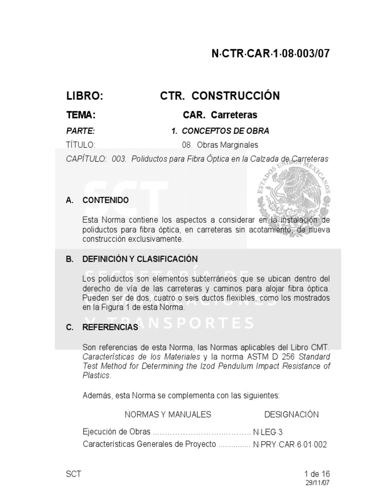 N-Ctr-Car-1-08-003-07 Sin Acot. | PDF | La carretera