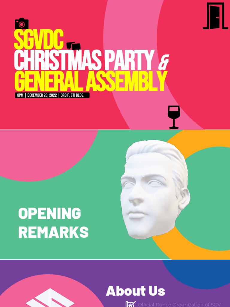 SGVDC Christmas Party 2023 FINAL SLIDES | PDF