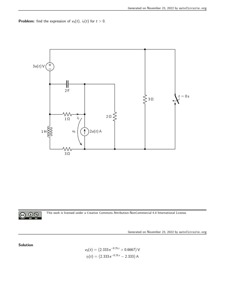 Random Circuit Problem 5 | PDF