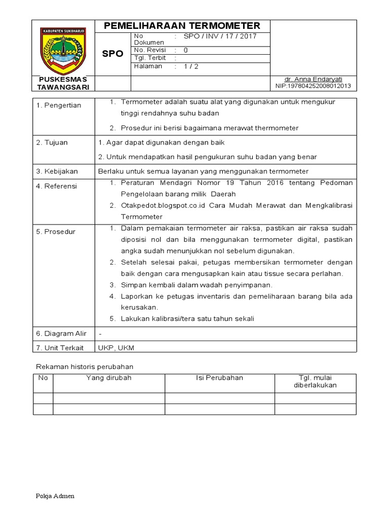 Cara Merawat Termometer dengan Benar | PDF