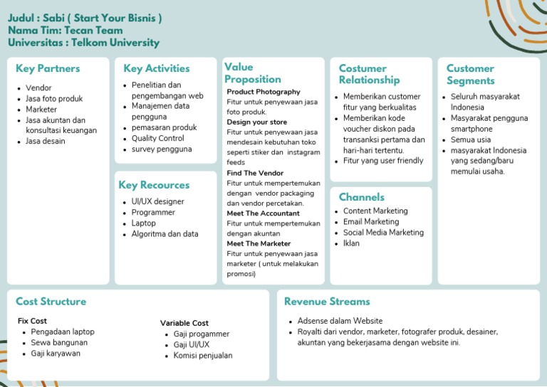 BMC - BPBT#7 - Tecan Team - Wiga Nobelia Wiwoho - Telkom University - Wiga Nobelia Wiwoho | PDF