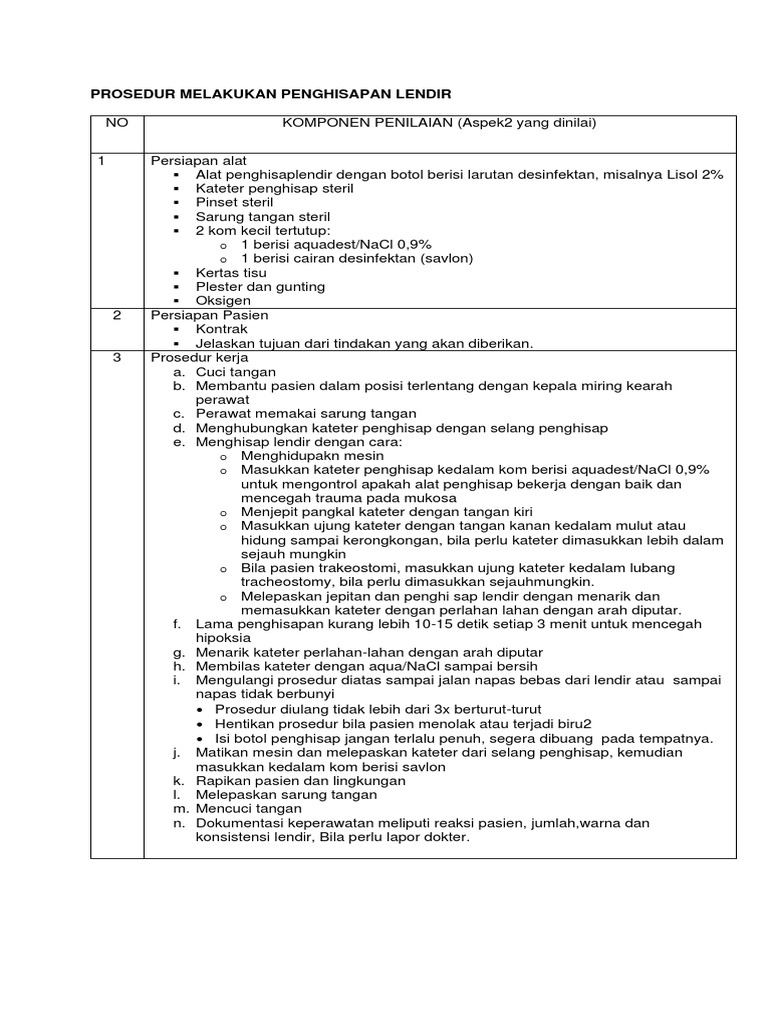 Sop Belajar Osce Tkt. III SM V | PDF | Sains & Matematika