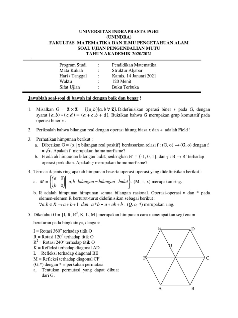 Struktur Aljabar | PDF