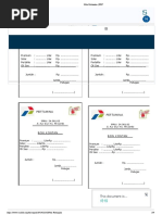 Nota Pembelian SPBU Pertamina Jambi | PDF