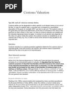 Export Value Declaration Form | PDF