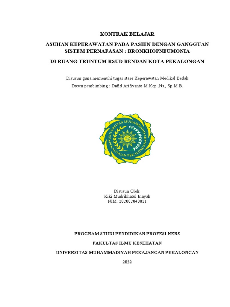 Asuhan Keperawatan Pasien BRPN | PDF | Pengembangan Diri