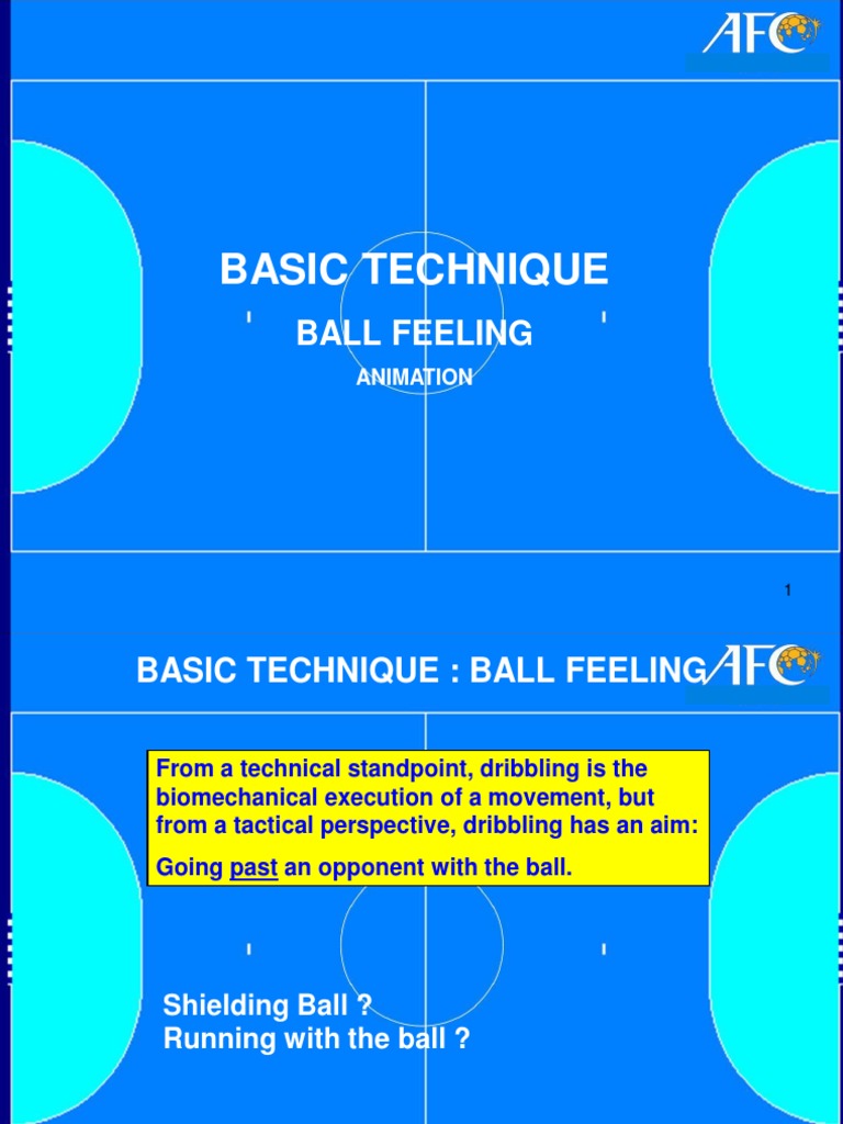 Ball Feeling Techniques in Football Training | PDF | Team Sports | Leisure