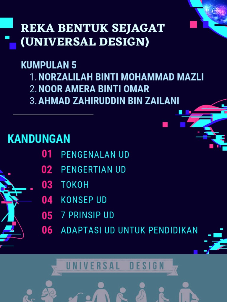 Reka Bentuk Sejagat (Universal Design) | PDF
