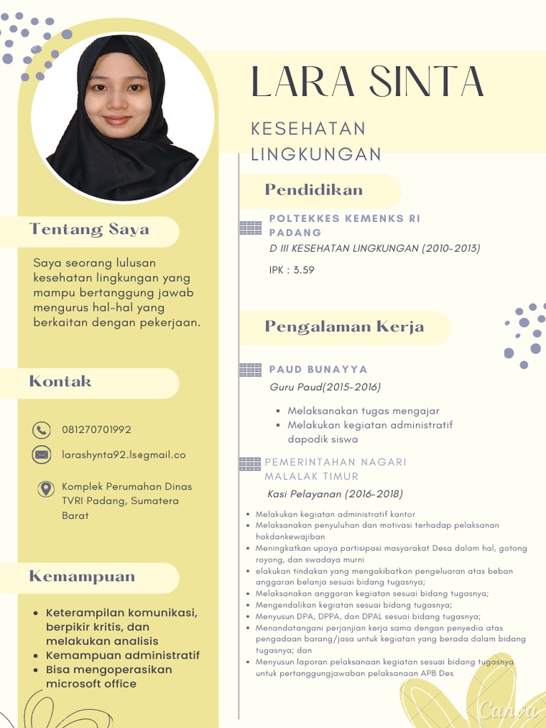 CV Merged | PDF | Karier & Perkembangan