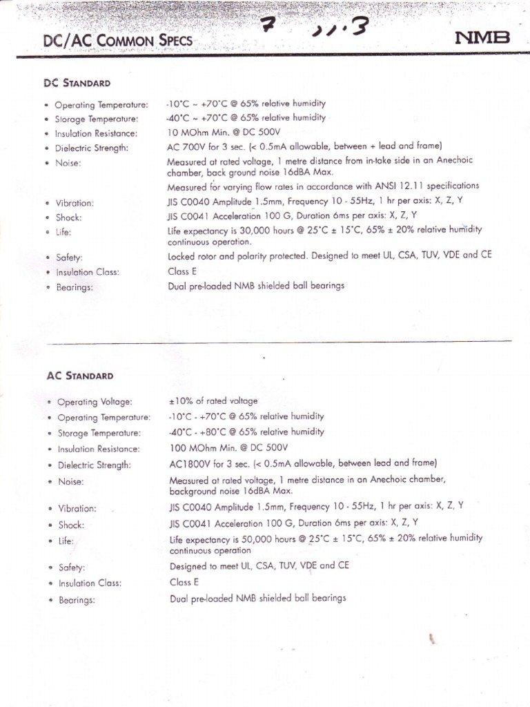WIMA Capacitor Specifications Overview | PDF