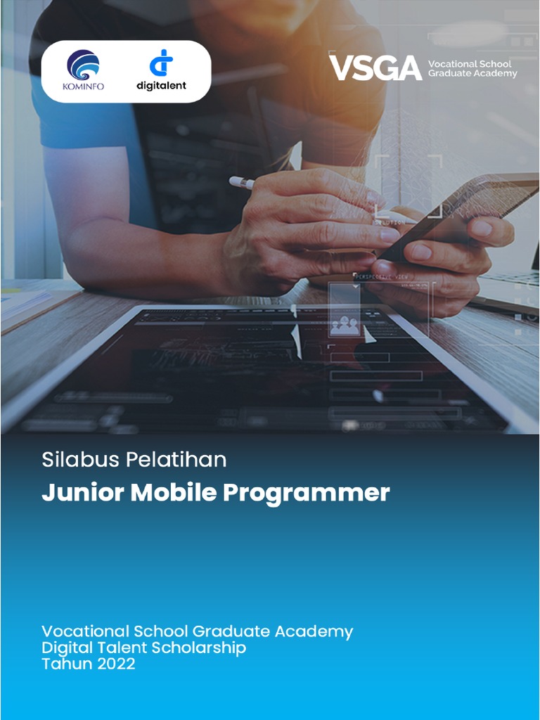 (Publikasi) Silabus Pelatihan Daring Junior Mobile Programmer VSGA DTS 2022 | PDF