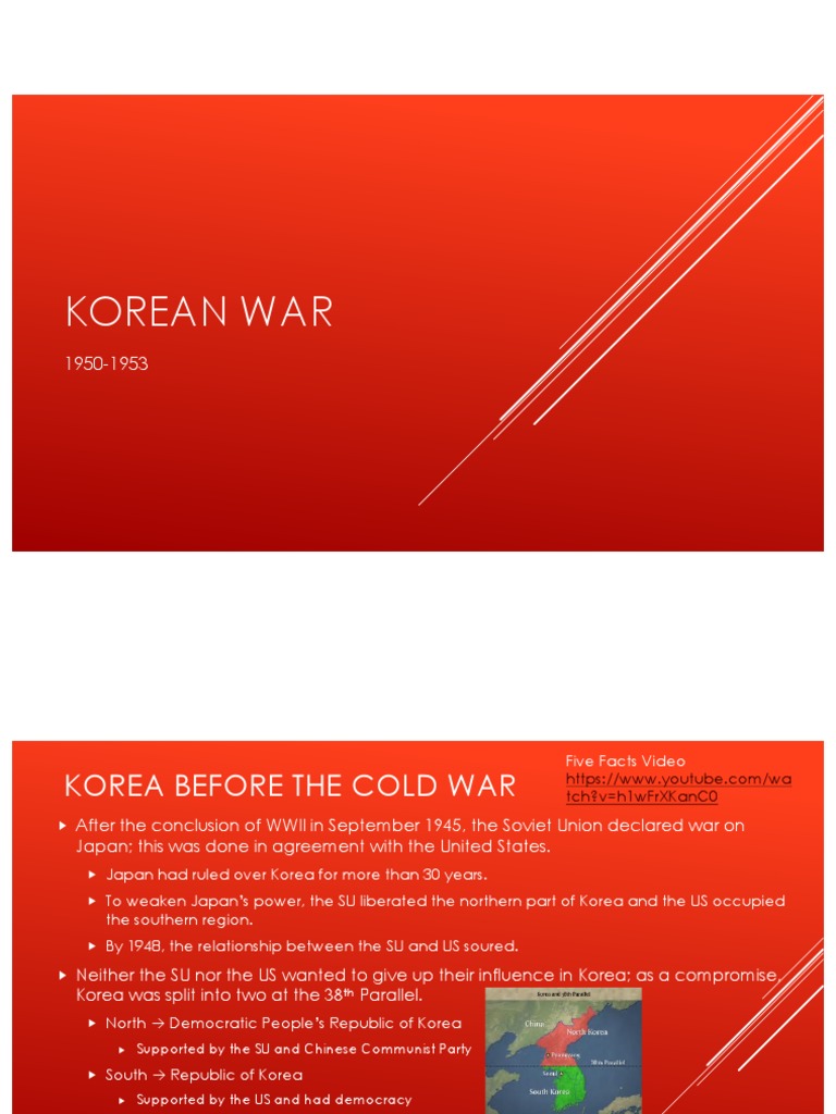 Korean War | PDF | Korean War | Ceasefire