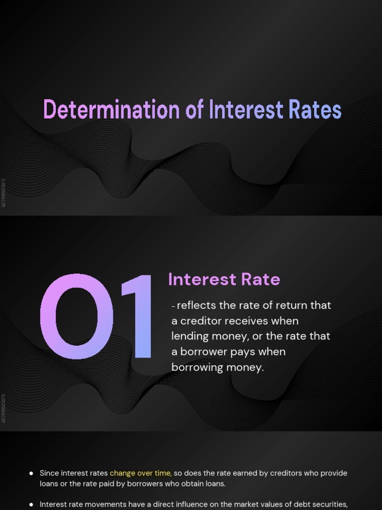 Determination of Interest Rates | Download Free PDF | Interest ...