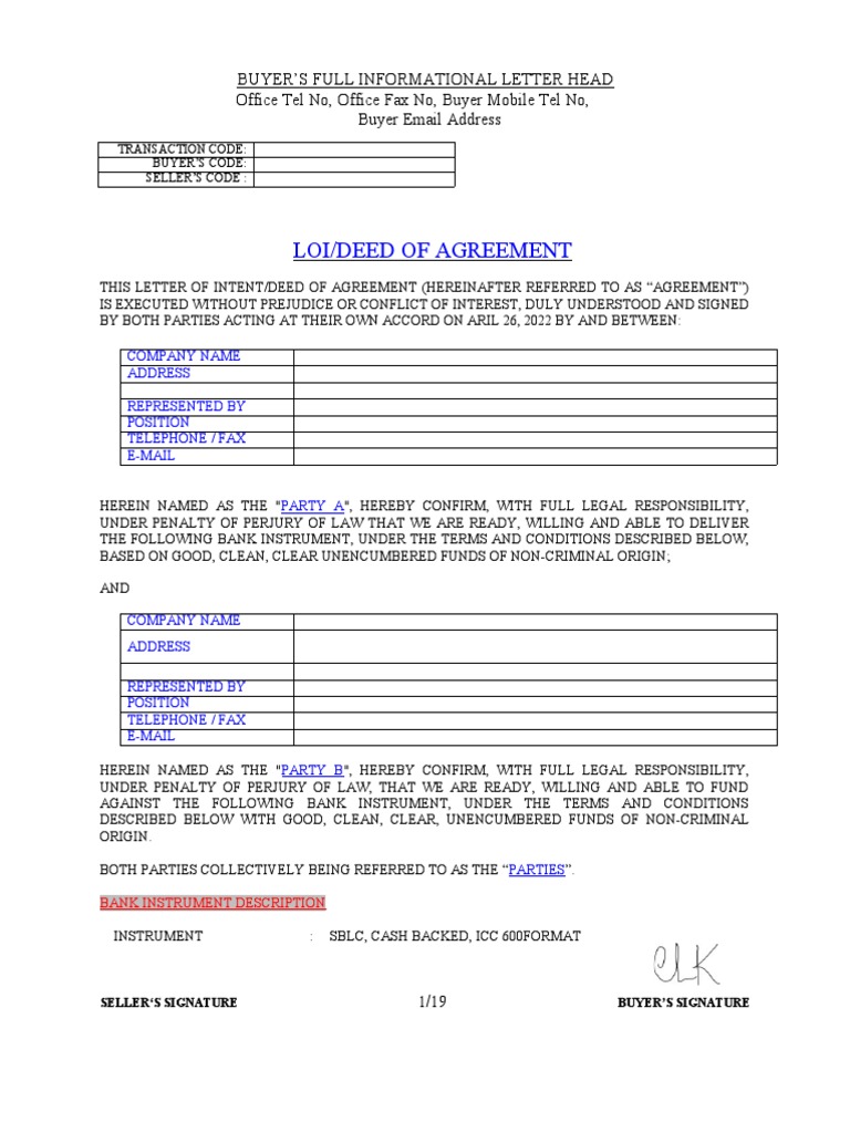 SBLC Purchase 38+2 R1 SKV | PDF | Letter Of Credit | Arbitration